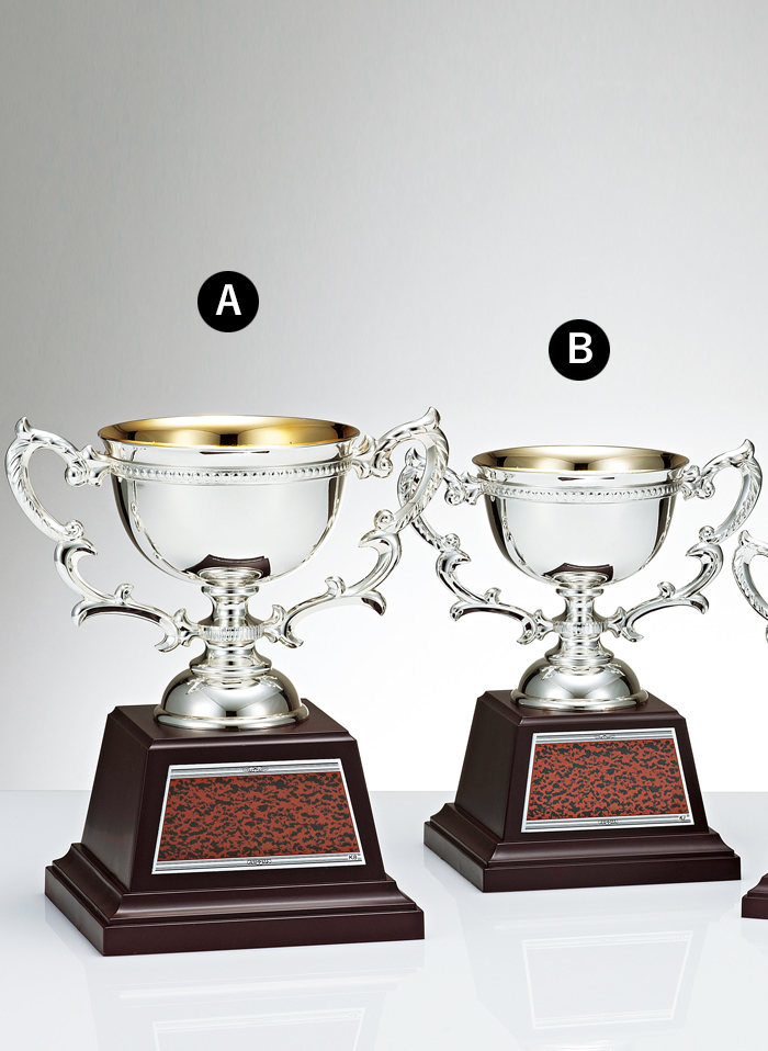 シンプルな金属製の優勝カップ優勝カップJAS-RC-1642｜優勝カップならジョイタス