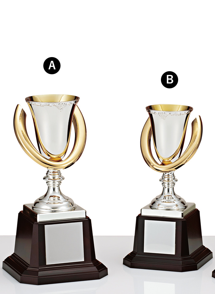スタイリッシュデザインの金属製優勝カップ優勝カップJAS-RC-1646｜優勝カップのジョイタス